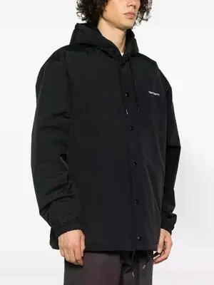 Carhartt Work In Progress Logo-embroidered Hooded Jacket