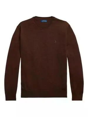 Polo Ralph Lauren Crew Neck Sweater With Embroidered Logo