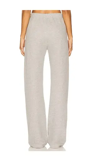Eterne Straight Leg Sweatpant - Heather Grey