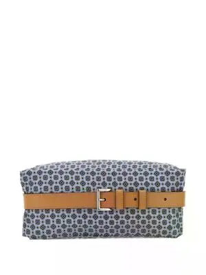 Prada Printed Belt Bag - Blue
