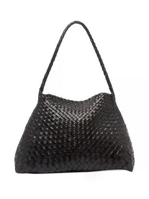 Dragon Diffusion Santa Maria Woven Leather Tote Bag - Brown