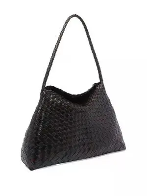 Dragon Diffusion Santa Maria Woven Leather Tote Bag - Brown