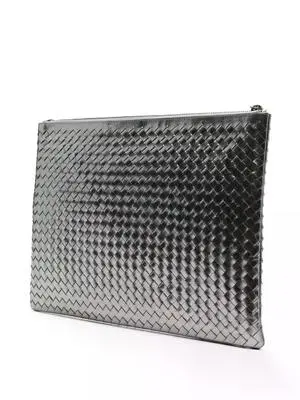 Dragon Diffusion A4 Clutch Bag - Silver