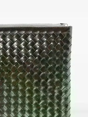 Dragon Diffusion A4 Clutch Bag - Silver