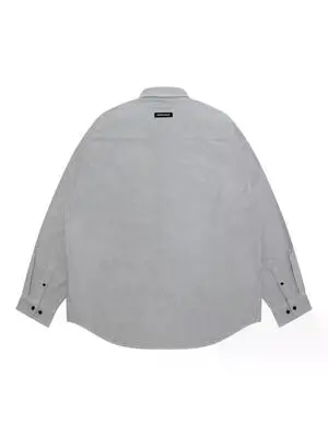 AAPE BY *A BATHING APE Embroidered-logo Shirt - Grey