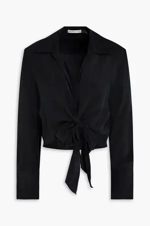 Alice + Olivia Tie Detailed Shirts For Women