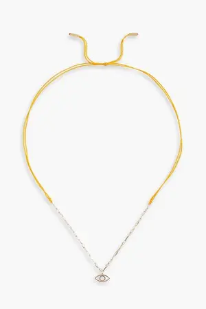 CHARMS COMPANY 14kt And Cord Necklace - Gold