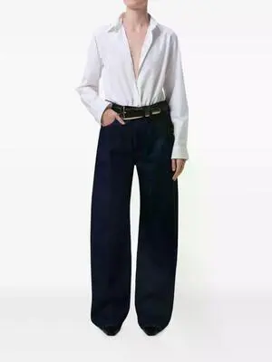 Citizens Of Humanity Five-pocket Wide-leg Jeans - Blue
