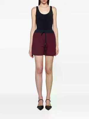 BLANCA VITA Drawstring Shorts - Red