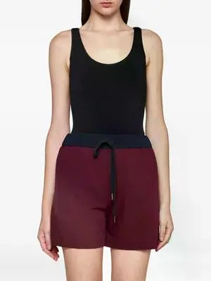BLANCA VITA Drawstring Shorts - Red