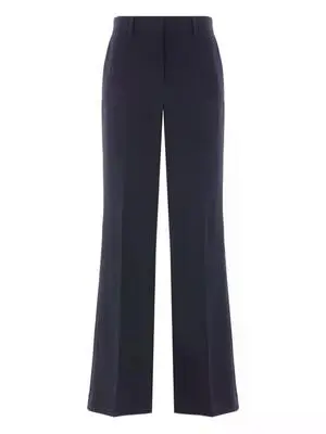 Alberto Biani Central-crease Flared Trousers