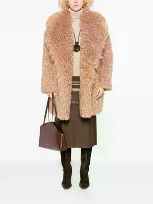 Tagliatore Astrid Teddy-collar Coat - Neutrals