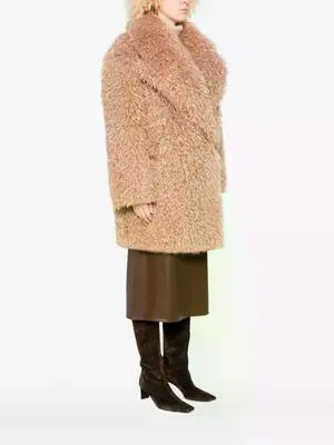 Tagliatore Astrid Teddy-collar Coat - Neutrals