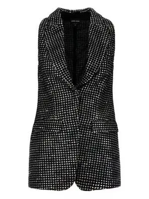 Giorgio Armani Notched Lapel Vests For Women