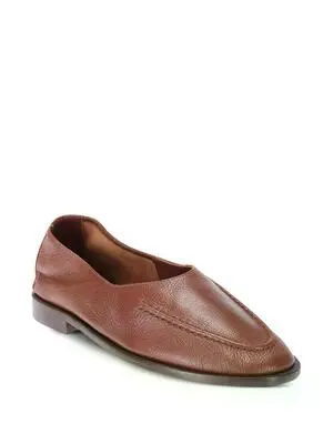 Hereu Juliol Winter Leather Loafers - Brown