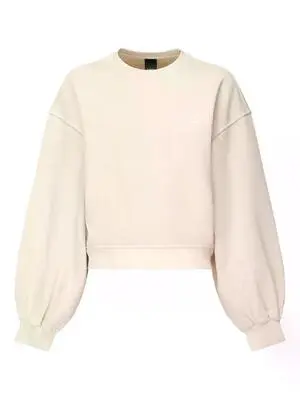 Pinko Embroidered Balloon-sleeve Sweater