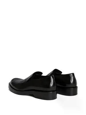 JIL SANDER Round-toe Leather Loafers