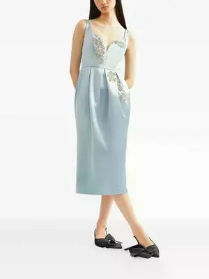 Erdem Embellished Midi Dress