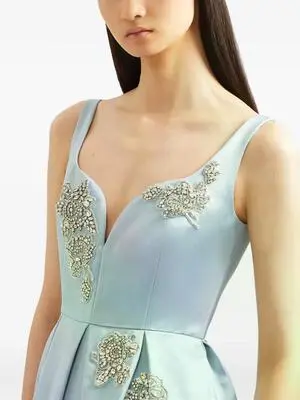 Erdem Embellished Midi Dress