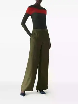 JASON WU Crinkled-satin Trousers