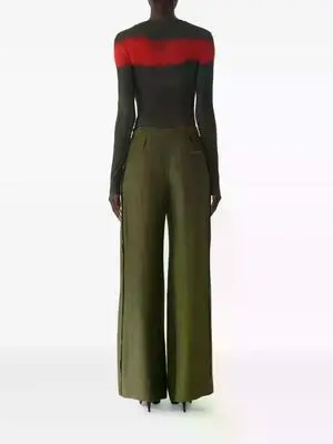 JASON WU Crinkled-satin Trousers