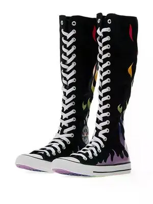 Converse Chuck Taylor All Star Xxhi Pride Lace-Up Boots In Black