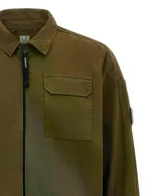 C.P. COMPANY Zip Long-sleeved Shirt Jacket