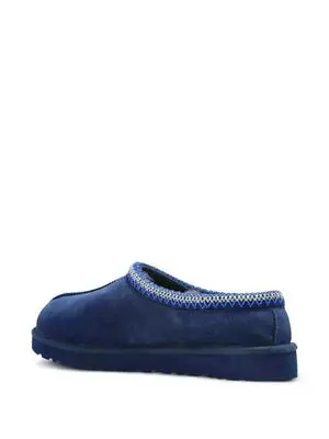 UGG Suede Stitched Slippers - Blue