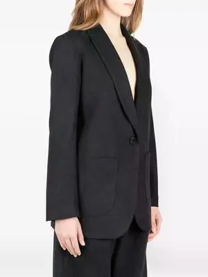 SOCIETE ANONYME Single-button Wool Blazer