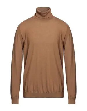 Woolrich Turtleneck Camel Virgin Wool - Beige