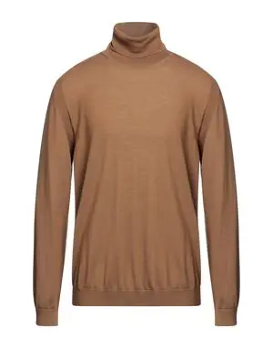 Woolrich Turtleneck Camel Virgin Wool - Beige