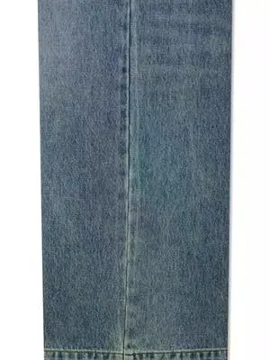 STUDIO TOMBOY Whiskered-effect Straight Leg Jeans