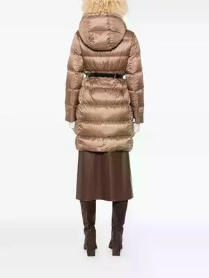 Max Mara Hooded Belted Puffer Jacket