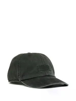 MAISON MARGIELA Logo-embroidered Baseball Cap - Black