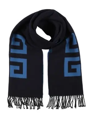 Givenchy Scarf Midnight Virgin Wool - Blue