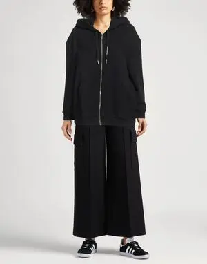 Armani Exchange Hooded Zip-up Sweatshirt - Black