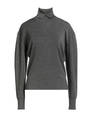 Burberry Turtleneck Wool Sweater - Grey