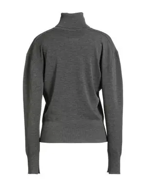 Burberry Turtleneck Wool Sweater - Grey