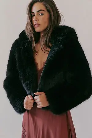 Women's Hooded Faux Fur Jackets