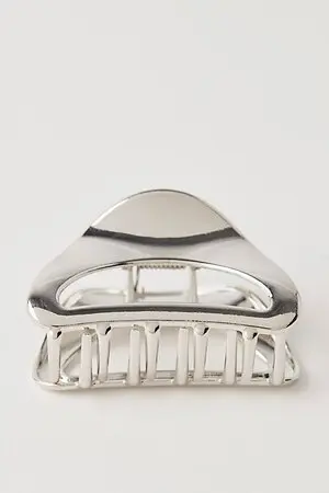 Free People Pasha Mini Claw - Silver