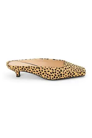 Matisse Kitten-heel Mules - Cheetah
