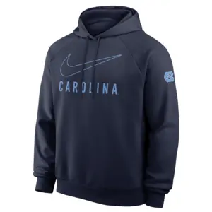 Nike North Carolina Premium Performance Dri-fit College Pullover Hoodie - Blue