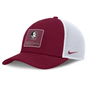Nike Florida State On-field Rise Engineered College Trucker Adjustable Hat - Red