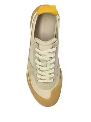 Alexander McQueen Leather Panelled Sneakers