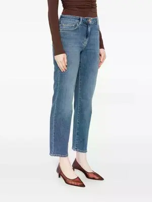 Elisabetta Franchi Cotton-blend Jeans