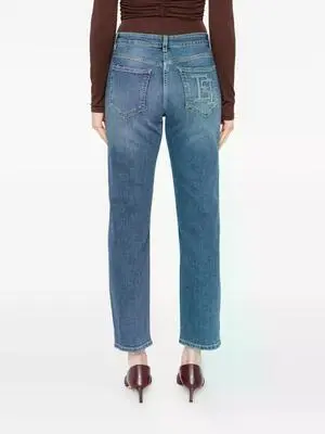 Elisabetta Franchi Cotton-blend Jeans