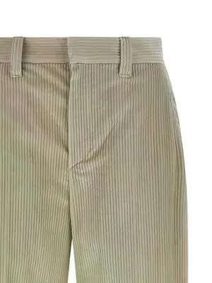 Brunello Cucinelli Pleated Corduroy Trousers - Neutrals