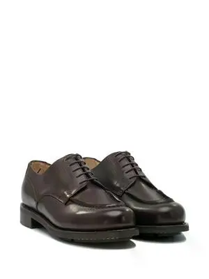 Paraboot Chambord Lace-up Leather Shoes - Brown