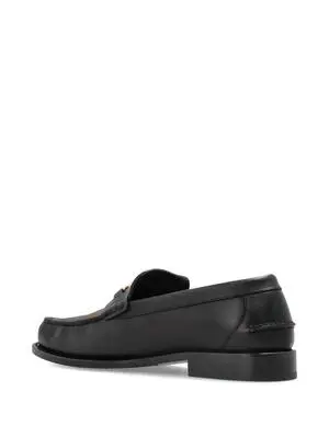 Versace Medusa-head Leather Loafers