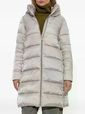 SAVE THE DUCK Logo-patch Padded Coat